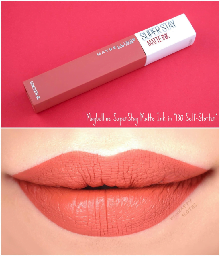 Ruj lichid Maybelline SuperStay Matte Ink 130 Self-Starter - RedVelvet